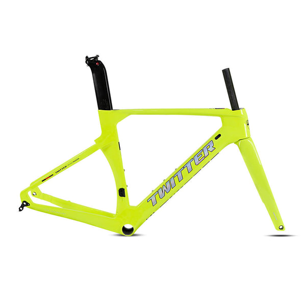 TWITTER R10-Disc Carbon Road Frame Set – T800, 700C, Thru Axle, Aero ...