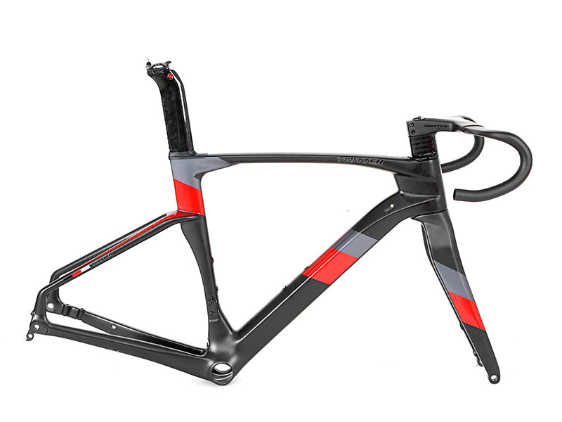 TWITTER CYCLONE Pro Disc Carbon Road Frame Set – T900, 700C, Aero, Thr ...